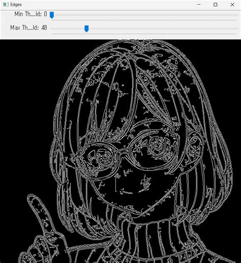 【pythonopencv】cannyアルゴリズムで輪郭検出（エッジ抽出） Python超入門速報