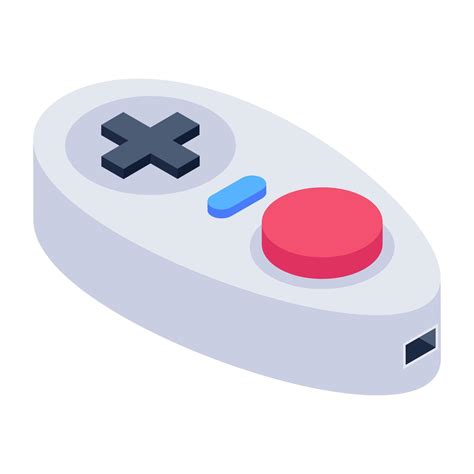Game Controller Isometric Style Icon 6530782 Vector Art At Vecteezy