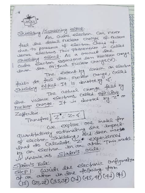 Screening Effect Pdf