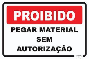 Placa Proibido Entrar Sem Autorização Afonso Adesivos