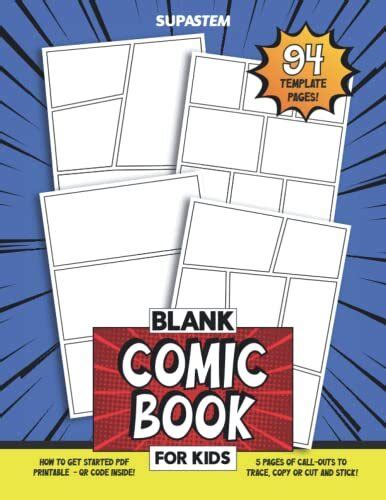 Make Your Own Graphic Novel Template