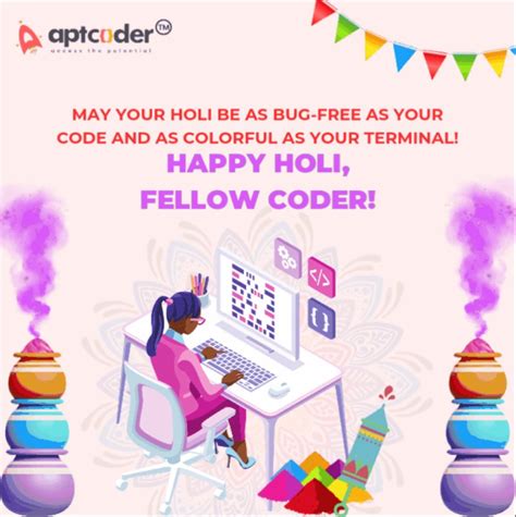 Aptcoder On Linkedin Holi Happyholi Holifestival India Festival