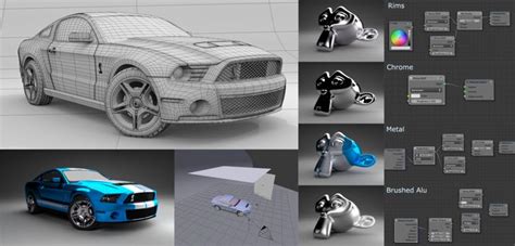 This Picture Shows How To Adjust Col Nor And Spec Maps In The Cycles
