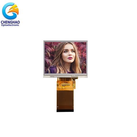 6 00 Viewing Angle Resistive Touch 3 5 Inch Tft Display Screen Module