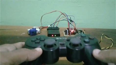 Teste Do Receptor De Controle Ps2 Sem Fio Usando Arduino Nano Youtube