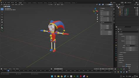 Obj File The Amazing Digital Circus Pomni 🎪・3d Printer Model To Download・cults