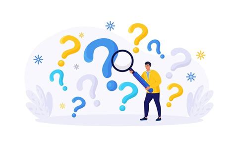 Premium Vector Man Holding Magnifying Glass Researching Information