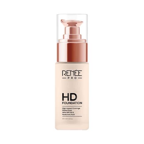 Buy Renee Cosmetics Pro Hd Foundation With Spf 30 Pine 30 Ml Online