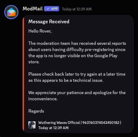 Playstore Issue Rwutheringwaves