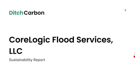 Corelogic Flood Services Llc Emissions Breakdown And Climate Score