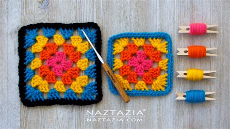 How To Crochet A Granny Square Step By Step With Pictures Free Math Worksheet Printable