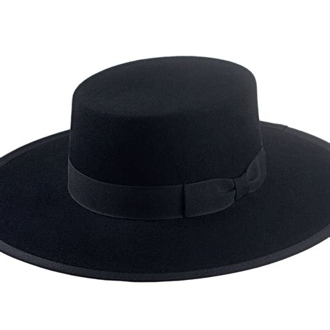 Black Spanish Bolero Cowboy Hat Gaucho Agnoulita Hats
