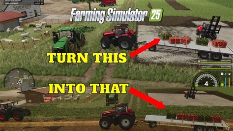 Farming Simulator 25 How To Activate Cheats To Use Super Strength Youtube