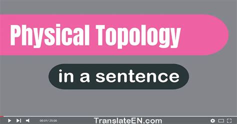 Use Physical Topology In A Sentence