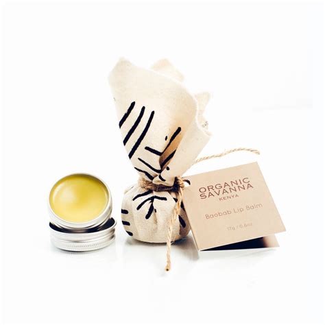 Organic Savanna - Our Baobab balm is making chapped lips a...