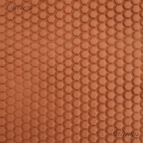 Honeycomb Texture Rolling Pin Clay Textures Clay Pattern Etsy