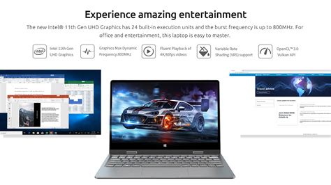 Bmax Experience Amazing Entertainment The New Intel® 11th Gen Uhd Graphics Has 24 Built In