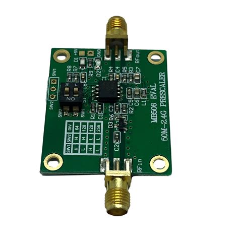2 4ghz Mb506 Microwave Prescaler 64 128 256 Frequency Division Module