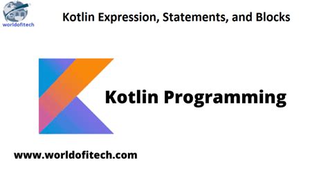 Kotlin Expression Statements And Blocks Learn Kotlin Programming