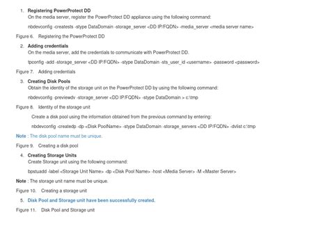 Configuring Powerprotect Dd Appliance With Netbackup Using Cli Dell Powerprotect Data Domain