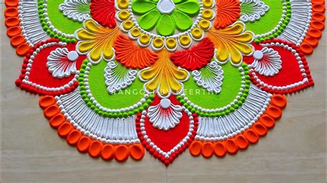 Diwali Special Rangoli Designs L Laxmi Puja Rangoli L Rangoli For Diwali L Deepavali Rangoli
