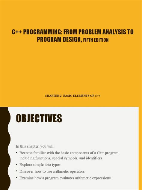 C Programming From Problem Analysis To Program Design Fifth Edition Pdf Boolean Data