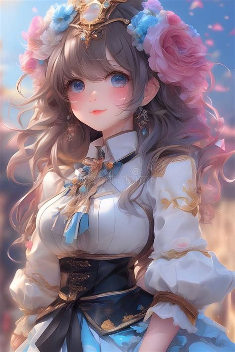 Cute Aesthetic Anime Wallpaper Stock Illustrations 1223 Cute