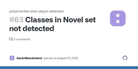 Classes in Novel set not detected · Issue #63 · ucbdrive/few-shot ...