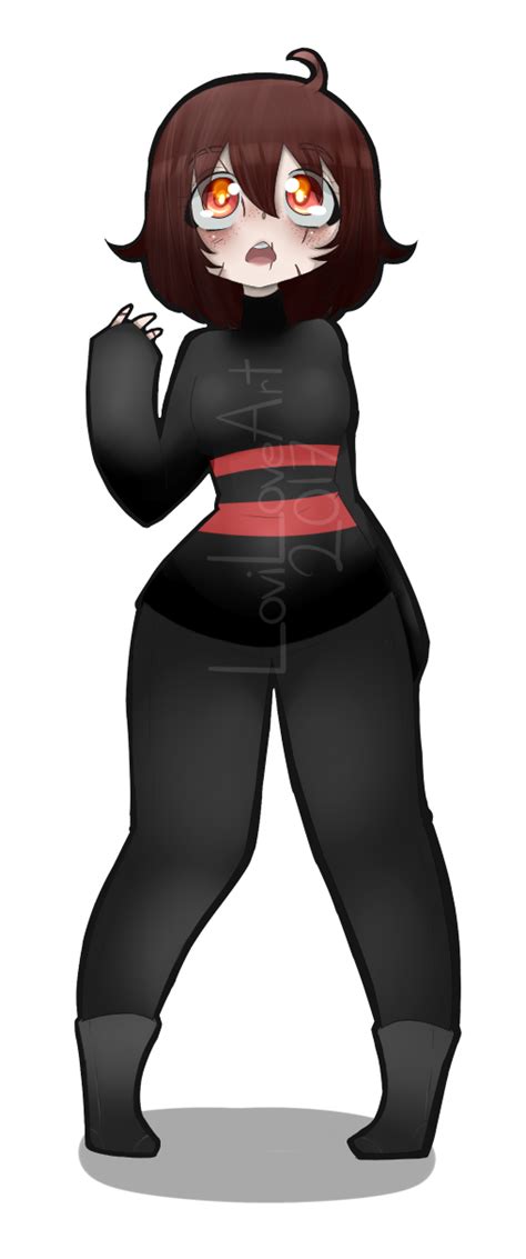 Underfell Frisk By Loviloveart On Deviantart