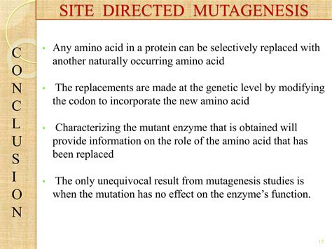 Site Directed Mutagenesis Pptx