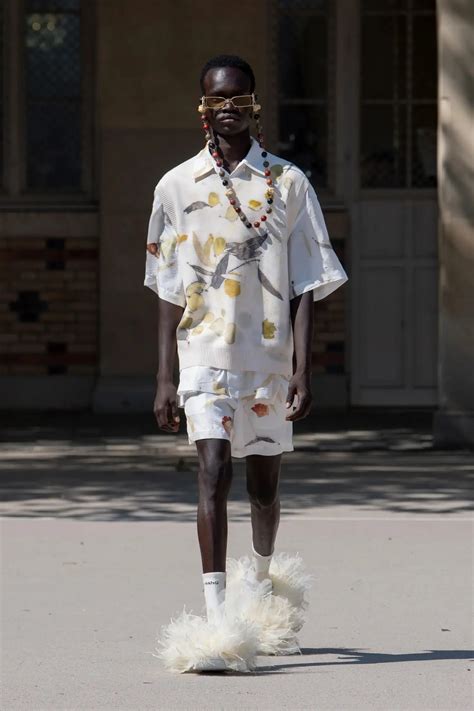 Feng Chen Wang Spring Summer 2024 Paris Fashion Week Mens Fashionotography