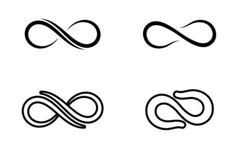 infinity design loop logo vector v20 templatemonster