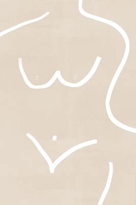 Minimalist Nude Lines Posters Prints By Melloi Art Prints Printler