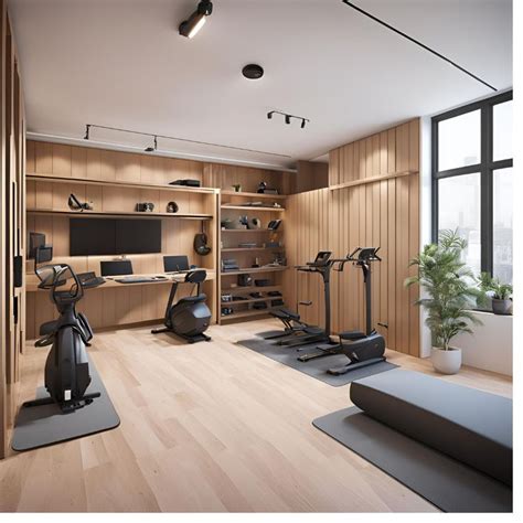 Salle De Sport Bureau Office With Gym Office And Gym Room Home Gym