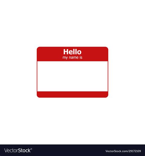 Hello My Name Is