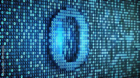 Binary Code Represented As A Series Of 0s And 1s Computer Technology