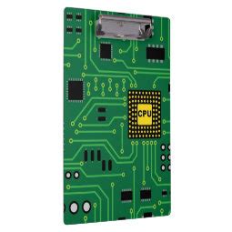 Computer Nerd Circuit Board CPU I Clipboard Zazzle