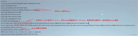 【docker】docker安装nacos并配置数据库 nacos docker csdn博客