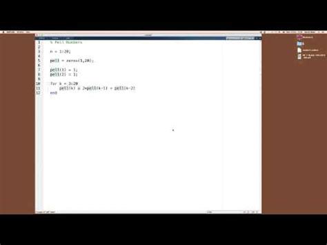 M Matlab Fibonacci YouTube