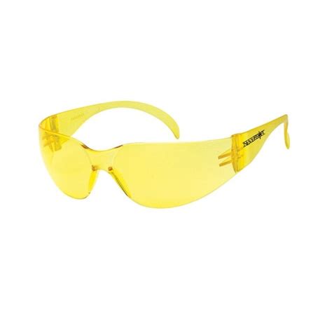 Promotional Unbranded Lightweight Safetysun Glasses Amber Lens