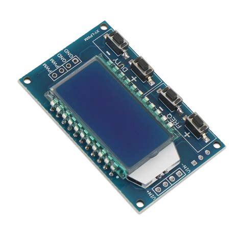 PWM Module DC V V Signal Generator PWM Pulse Frequency Duty Cycle Adjustable Module LCD