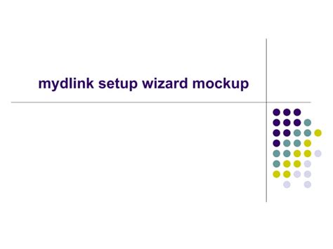 Md Setup Wizard Mockup Demo PPT