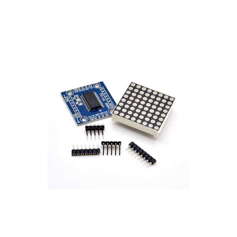 Módulo Led Dot Matrix 8x8 Con Driver Max7219 Para Arduino