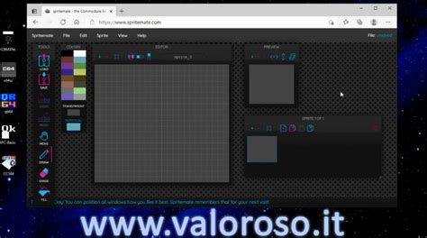 Commodore 64 Drawing And Moving A Sprite In Basic With Spritemate