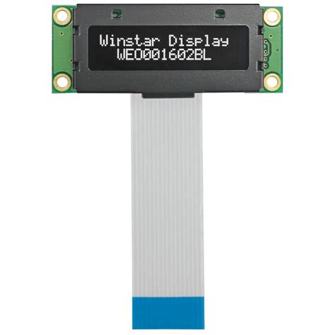 Weo001602bwpp5n00000 Winstar Longlife Oled Alphanumeric Display Unisystem Supplier And