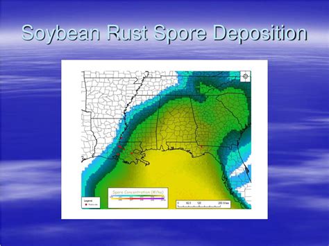 Ppt Us Soybean Rust Detection And Aerobiological Modeling November 2004 Powerpoint