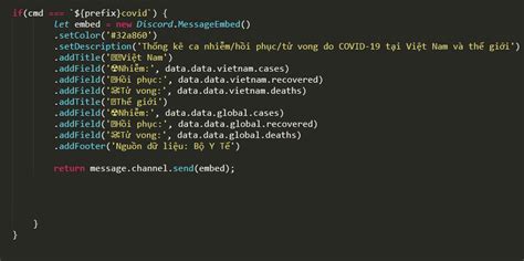 node js discord js how to read and send data from web json stack