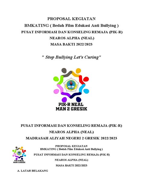 proposal kegiatan pik r rev pdf