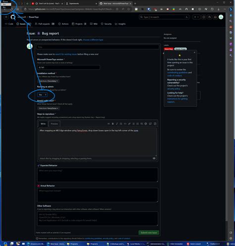 FancyZones Edge Drop Down Selection Box Issue Issue 29071