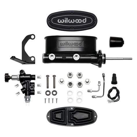 Wilwood® 261 13626 Bk High Volume Tandem Master Cylinder Kit